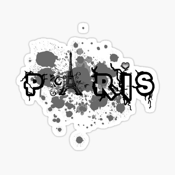 "Paris" Sticker by Amedshop91 | Redbubble