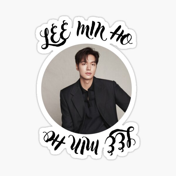 "lee min ho" Sticker by peltekes | Redbubble