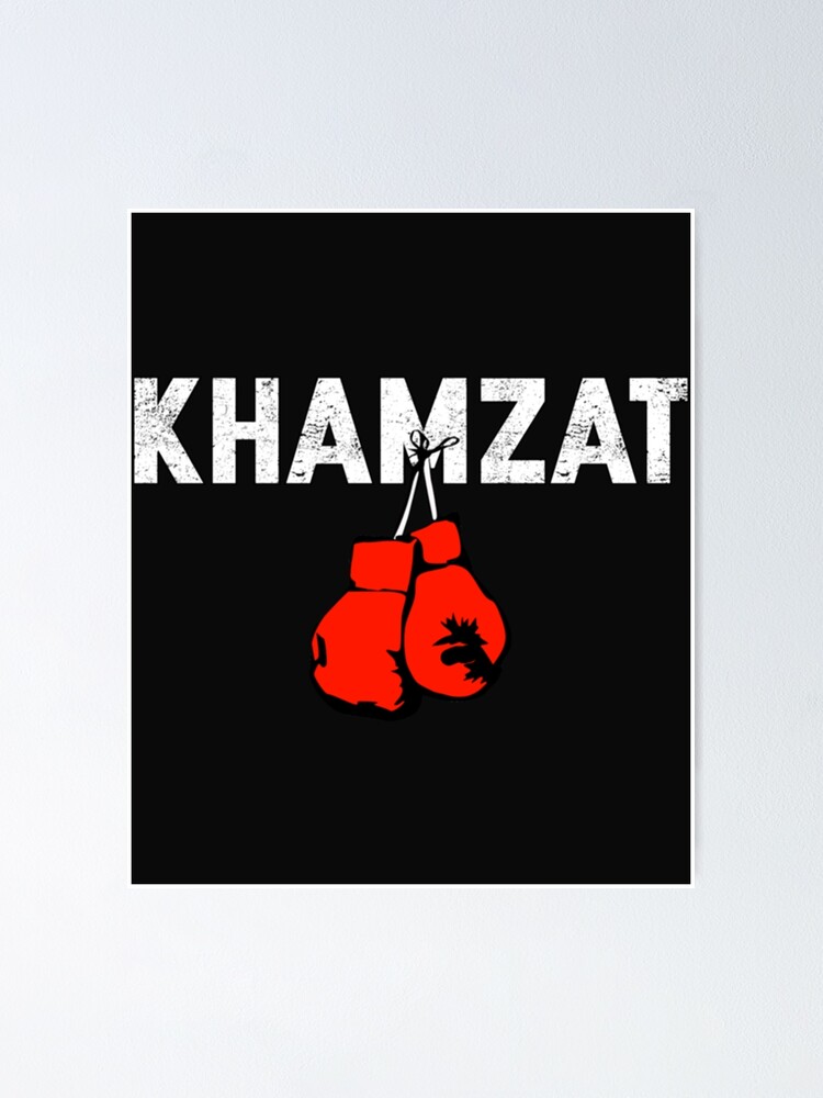 "khamzat " Poster for Sale by VinlandDesign77 | Redbubble