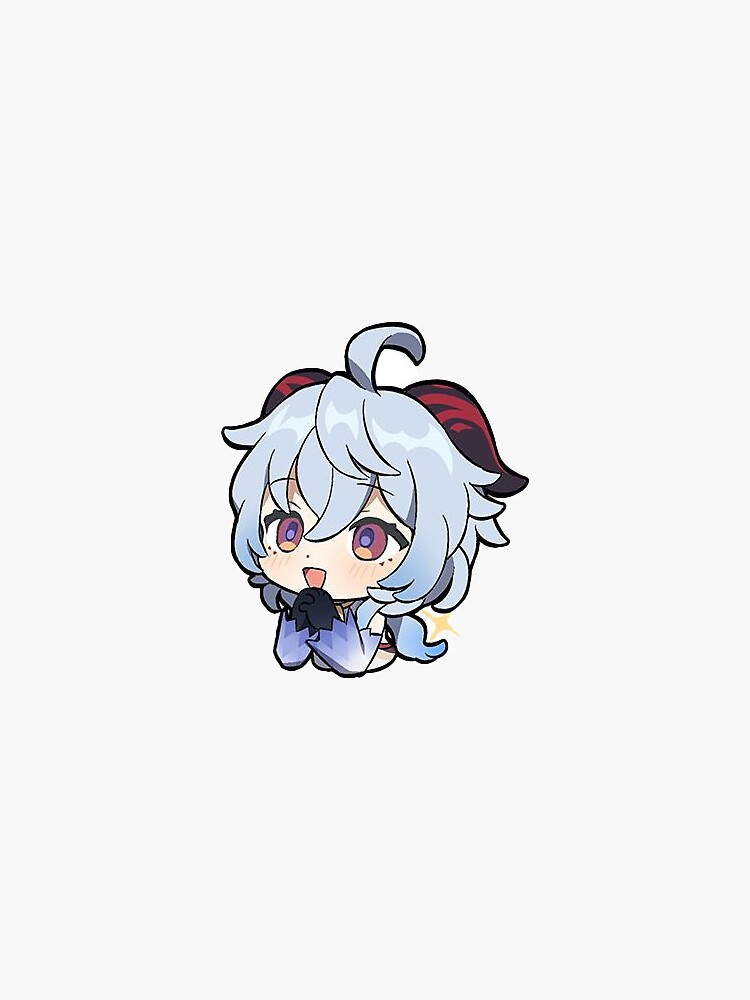 "Genshin Impact Ganyu" Sticker for Sale by Infecte | Redbubble