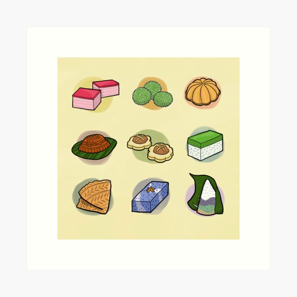 Kuih Gifts & Merchandise for Sale | Redbubble