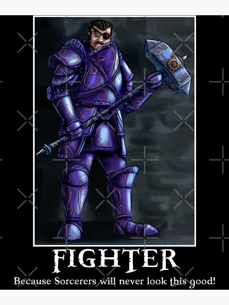 "Funny DND Fighter Meme "Because Sorcerers will never look this good ...