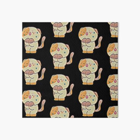 "Sad Anime Kitty, Crying Cat, Calico Cats" Art Board Print by ...