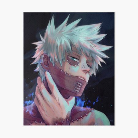 "Burned Dabi version 2" Art Board Print by Cuine | Redbubble