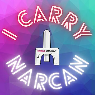 "I Carry Narcan" Sticker for Sale by TheNamelessST | Redbubble