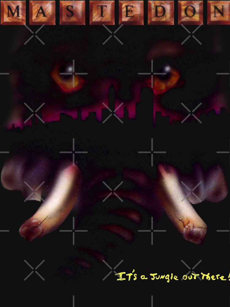 "Mastedon - It's A Jungle Out There" T-shirt for Sale by CoryO ...