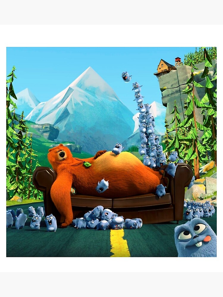 Póster «Lemmings felices Tabodi y Grizzy» de hinamox | Redbubble