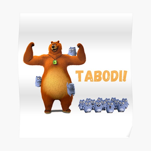 "Happy Lemmings Tabodi And Grizzy" Poster by hinamox | Redbubble