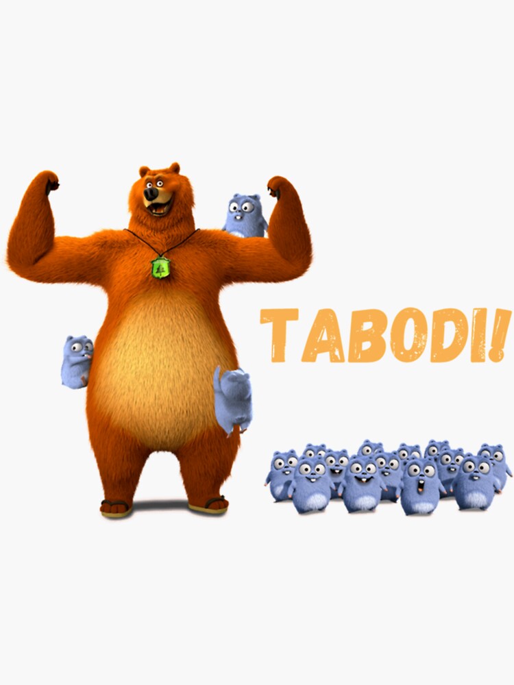 "Happy Lemmings Tabodi And Grizzy" Sticker by hinamox | Redbubble