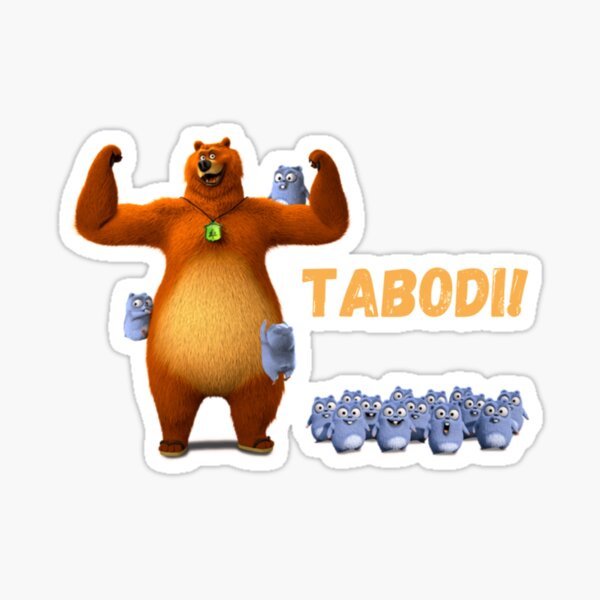 "Happy Lemmings Tabodi And Grizzy" Sticker by hinamox | Redbubble
