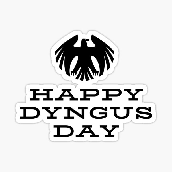 "Happy Dyngus Day Polska Polish black Eagle" Sticker by MizMed | Redbubble
