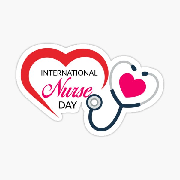"International nurse day 2022" Sticker by zahi10 | Redbubble