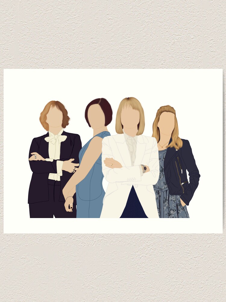 "The Defoe Sisters, The Split, Nicola Walker" Art Print by ...