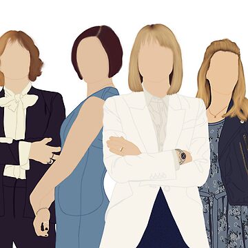 "The Defoe Sisters, The Split, Nicola Walker" Sticker for Sale by ...