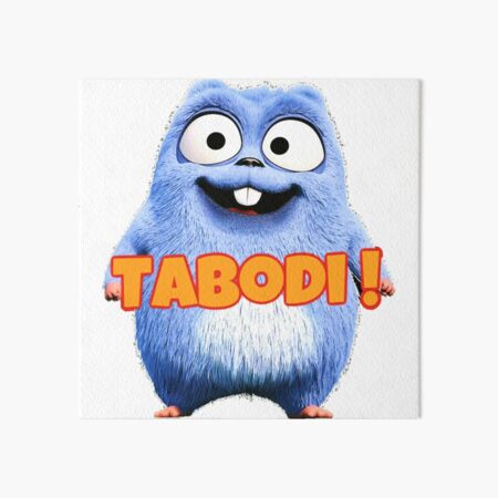 " Happy Lemmings Tabodi And Grizzy" Art Board Print by hinamox | Redbubble