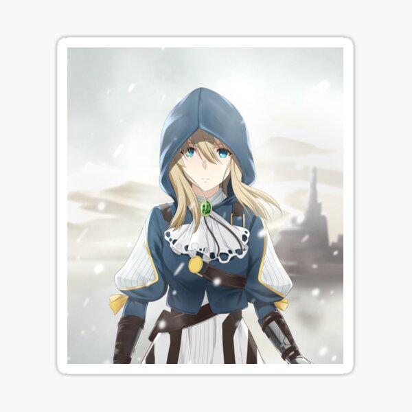 "Violet Evergarden" Sticker by Holotx | Redbubble