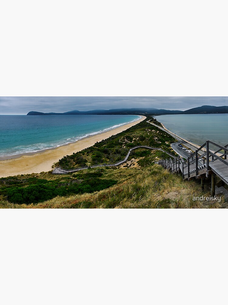 "Truganini - The Neck Game Reserve" Sticker by andreisky | Redbubble