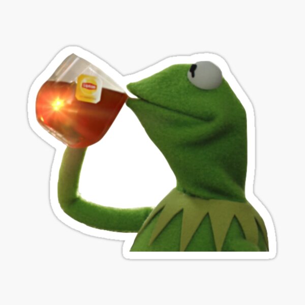 "Kermit the Frog " Sticker for Sale by momyshop | Redbubble