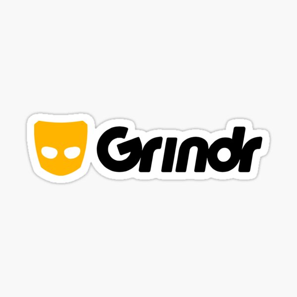 "Grindr Logo Social Network Lgbt" Sticker by JOHNCURTJ | Redbubble