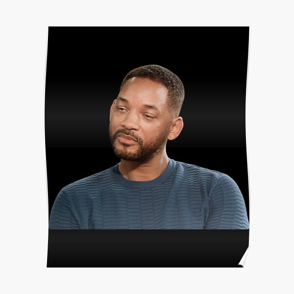 "Sad Will Smith" Poster by tuoppelish | Redbubble