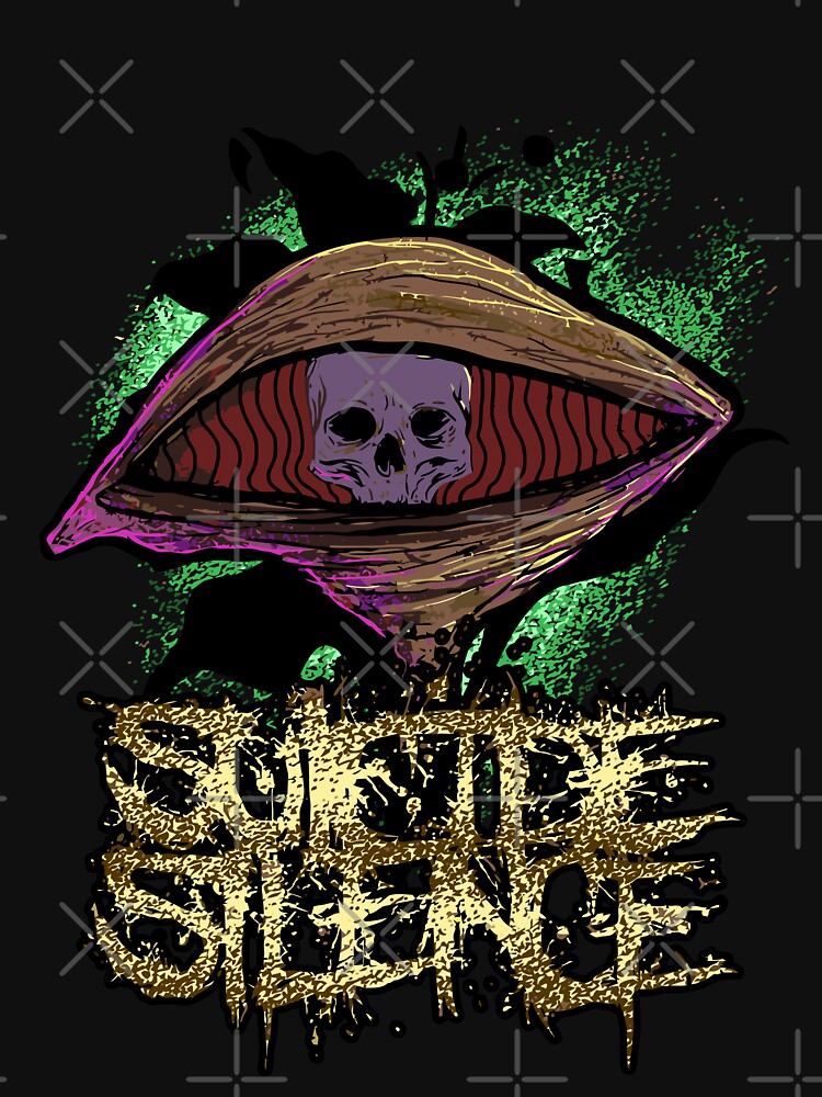 "Skull In The Eye (Suicide SIlence) Artwork" T-shirt by deathanarchy ...