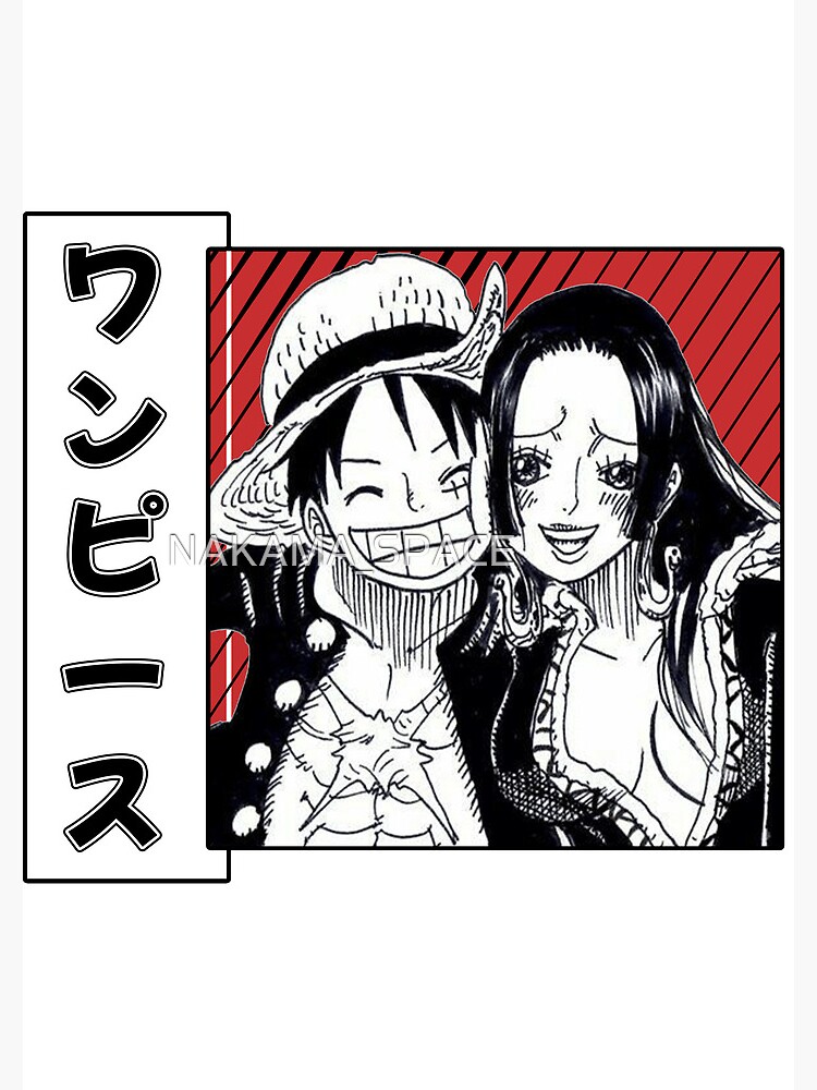 "cute luffy and kawaii hot boa hancock wedding day - cute one piece ...
