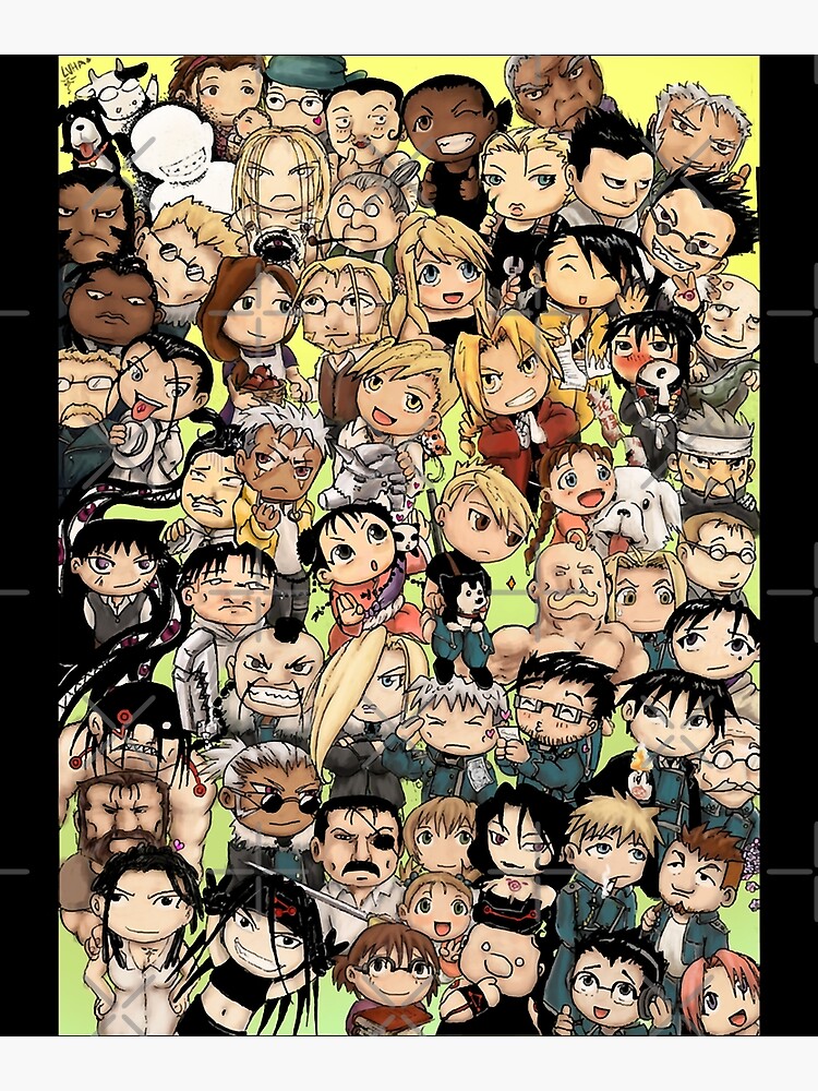 "Hardship Strange Look Homeless Splash Fullmetal Alchemist Chibis ...