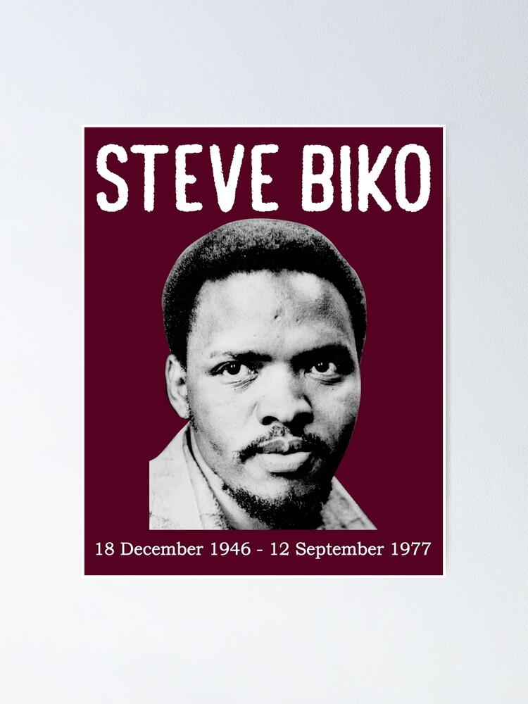 Póster «Gráfico memorable de Steve Biko 49, para hombres, mujeres, tendencia vintage, tendencia ...