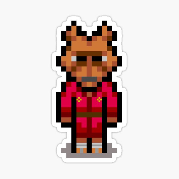 "Retro Pixel Art Style Splinter" Sticker by fallinfrog | Redbubble
