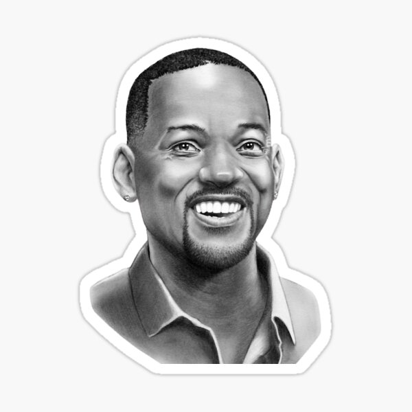 "Will Smith draw " Sticker by ahheebekaku | Redbubble