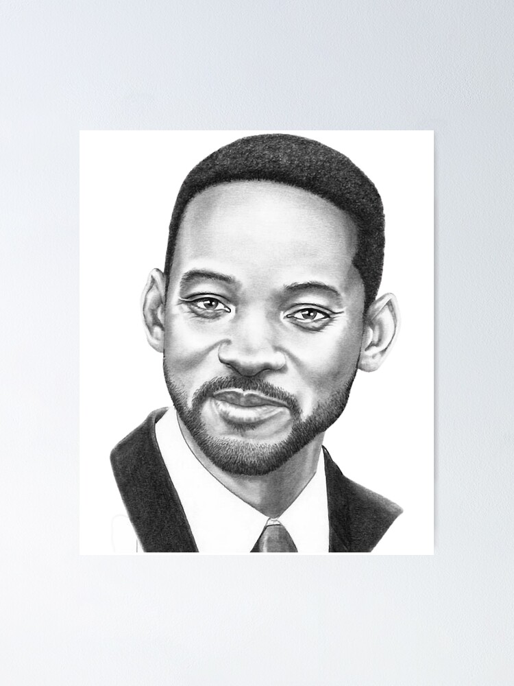 "Will Smith draw " Poster for Sale by ahheebekaku | Redbubble