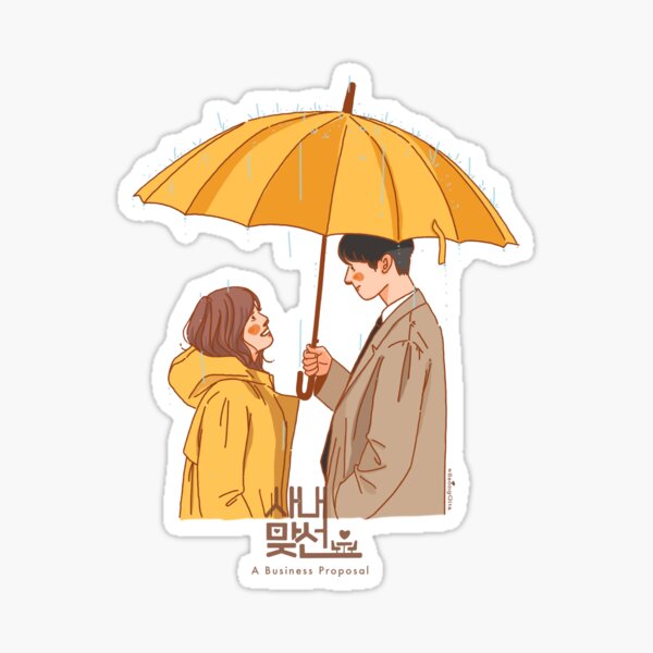 " K-Drama Business Proposal " Sticker for Sale by SsongGita | Redbubble
