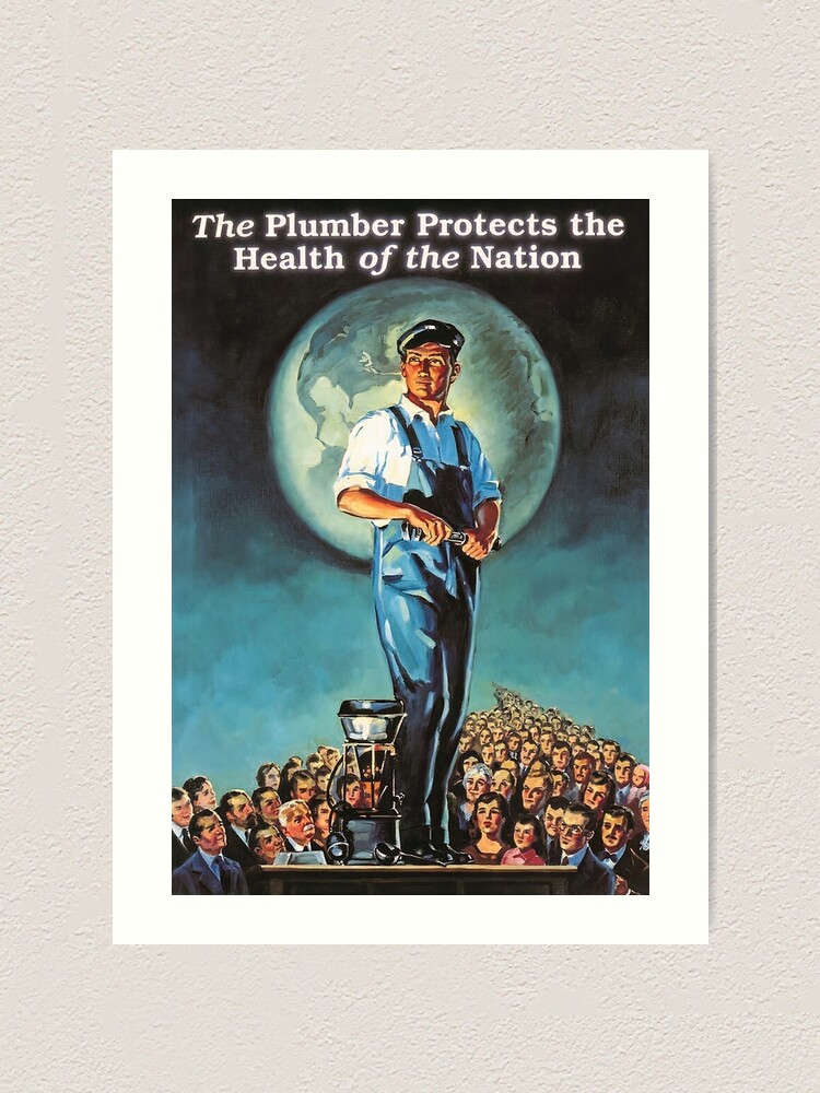 "Vintage American Plumber Pride Poster" Art Print for Sale by ...