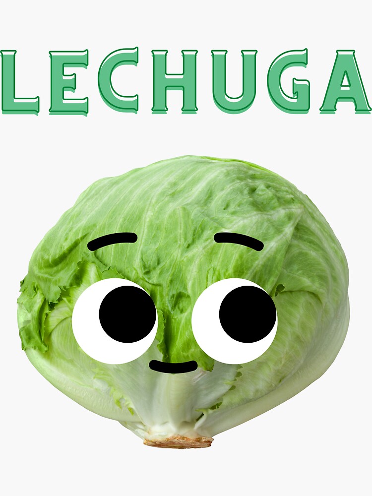 "Lettuce" Sticker by pe4sandra | Redbubble