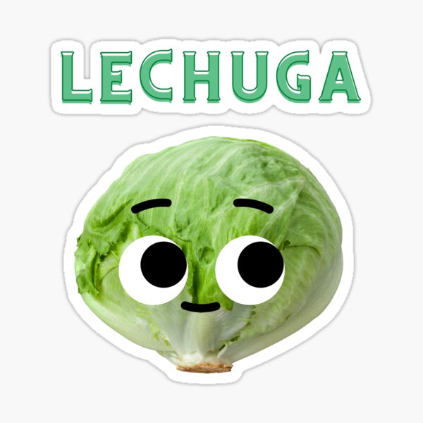 "Lettuce" Sticker by pe4sandra | Redbubble