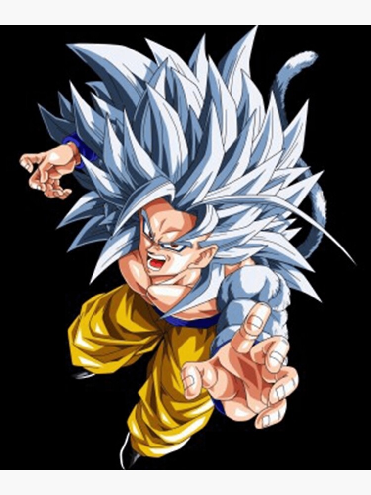 Póster «Gráfico de SSJ5 Goku Dragon Ball z.» de vieyraokwall | Redbubble