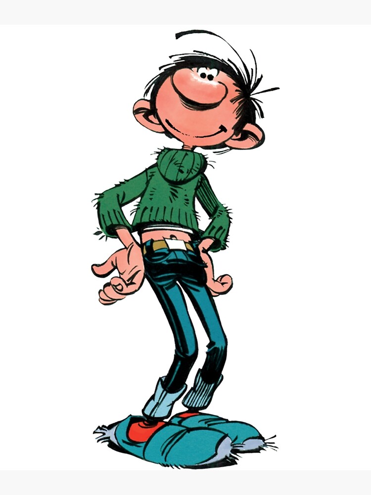 Poster « Gaston Lagaffe classique », par ChampTepakorn | Redbubble