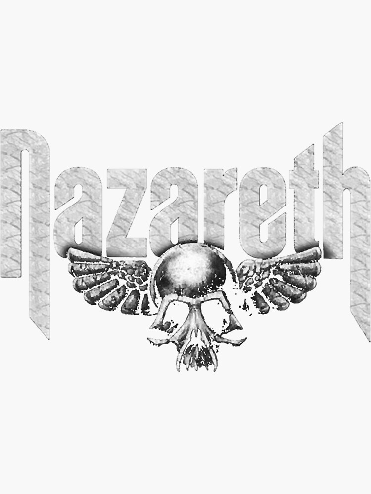 "Nazareth Band Rock" Sticker by Lisalopezt | Redbubble
