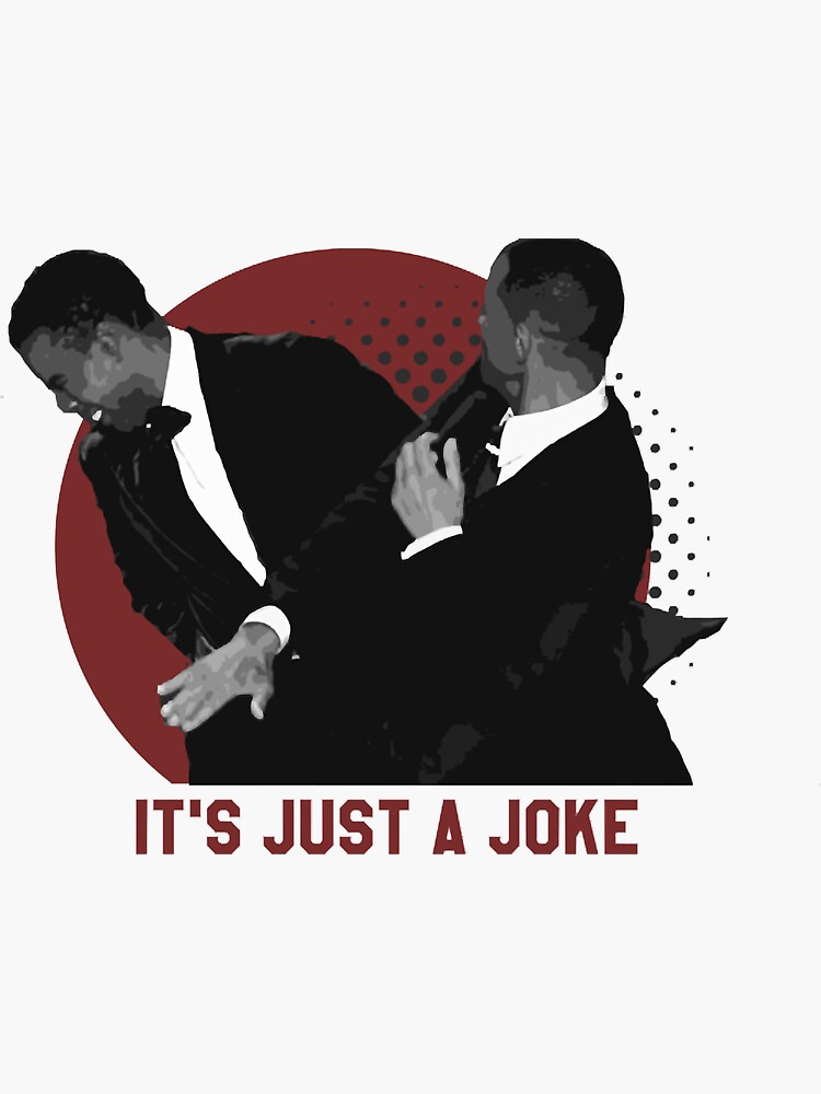 "will smith slap award" Sticker by byfordxgpiros | Redbubble