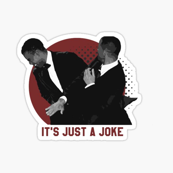 "will smith slap award" Sticker by byfordxgpiros | Redbubble