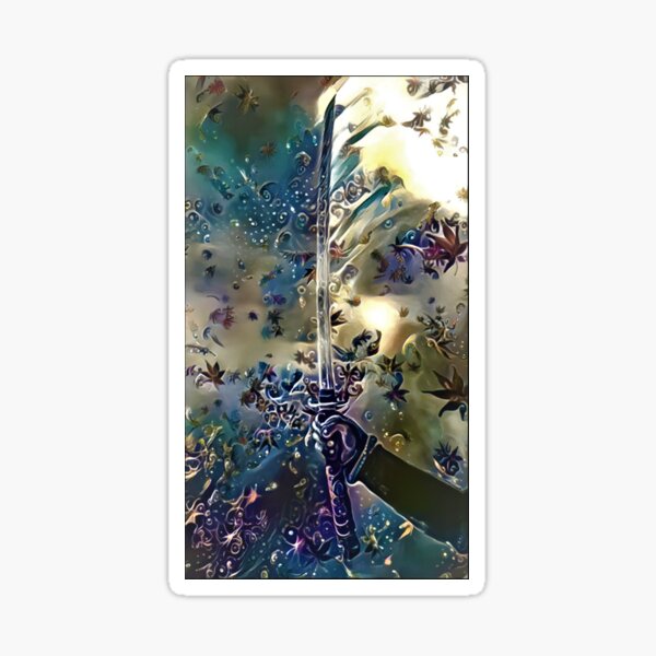 "Frost Rapier" Sticker by EpicTimeBaseNet | Redbubble