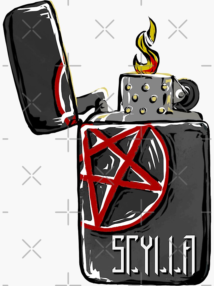 "Scylla Lighter Color Ar Retro" Sticker by Castro1823 | Redbubble