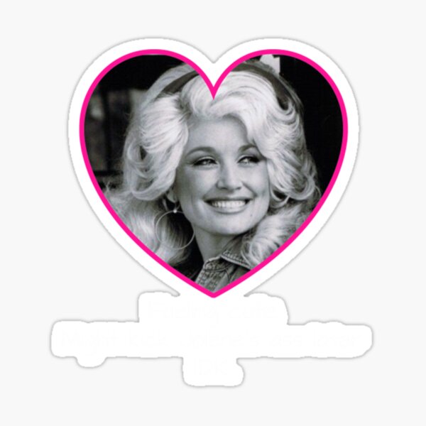 "Dolly Parton Jolene " Sticker by LongThanTRV | Redbubble