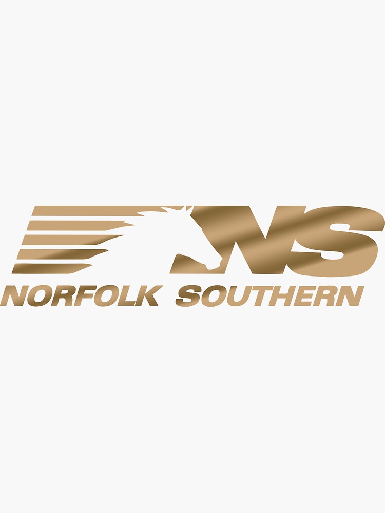 "Norfolk Southern Design" Sticker by oyausina | Redbubble