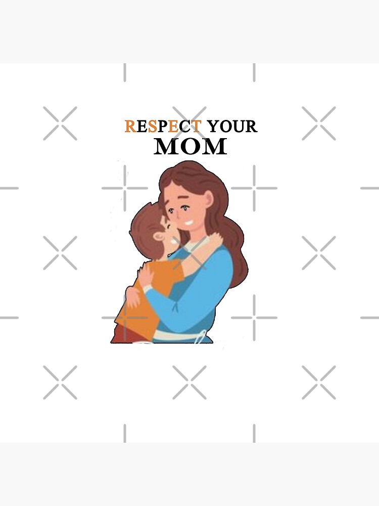 "Respect your mother" Poster for Sale by saaddanger | Redbubble