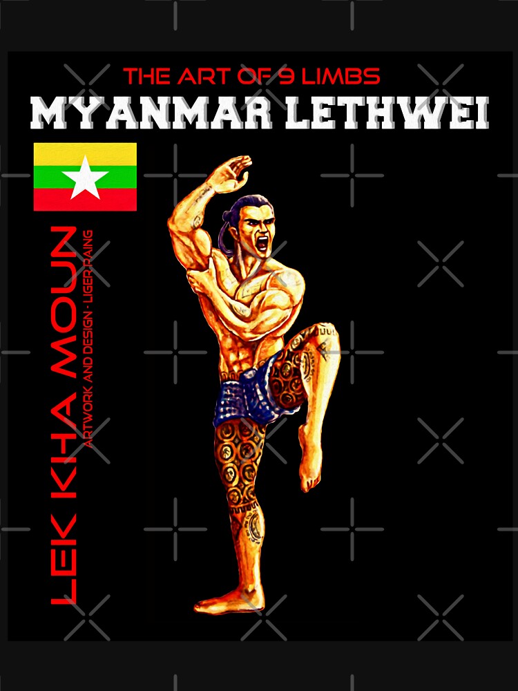 "Lethwei - Burmese Boxing - Martial art" T-shirt by Ligerpaing | Redbubble