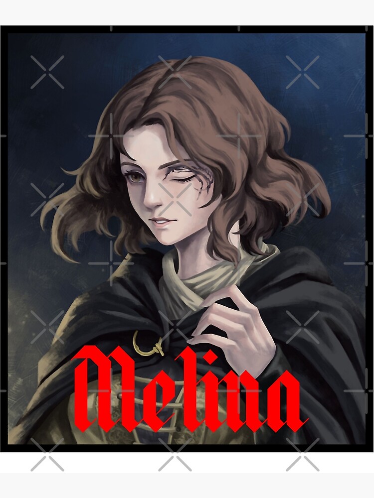 "Convince Action Role-Playing Game Humor Elden Ring Melina Sticker Cute ...