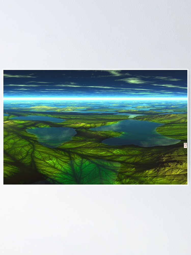 "Canopy World - tree & leaf" Poster for Sale by AlienVisitor | Redbubble