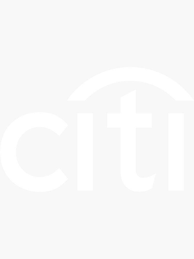 "CITIBANK-LOGO" Sticker by KaelynAuf55 | Redbubble