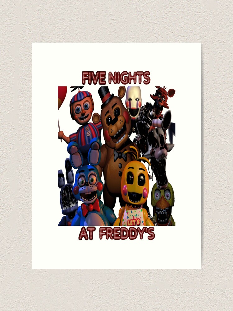 Interesting Facts I Bet You Never Knew About Freddy Fazbear Art Print
